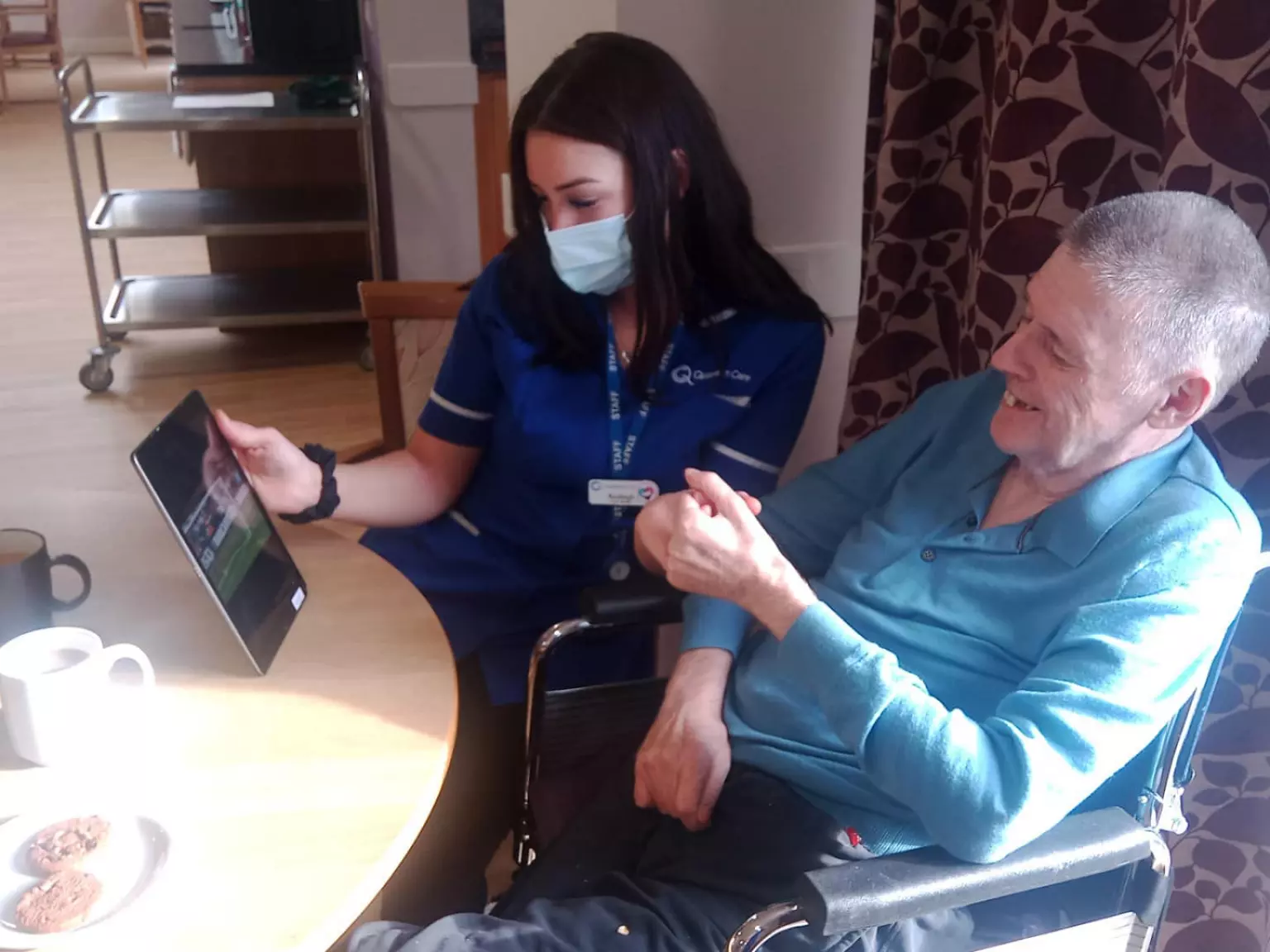 A Day in the Life of a Quantum Care Home